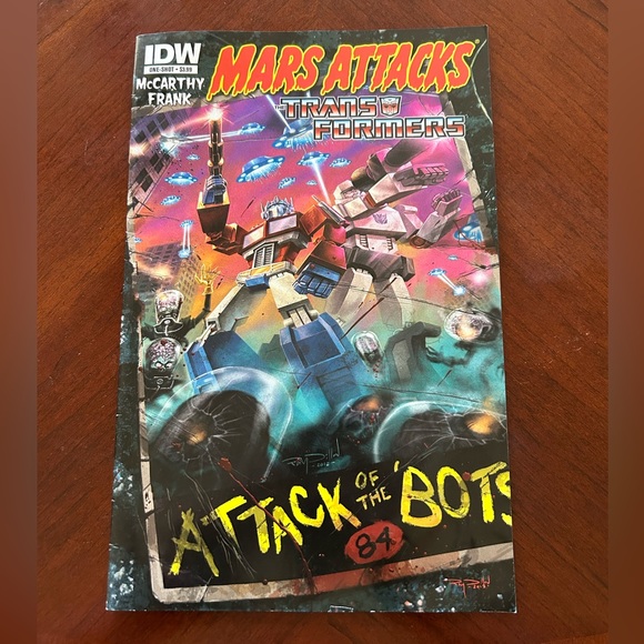 Transformers | Other | Idw Comics Mars Attacks Transformers | Poshmark